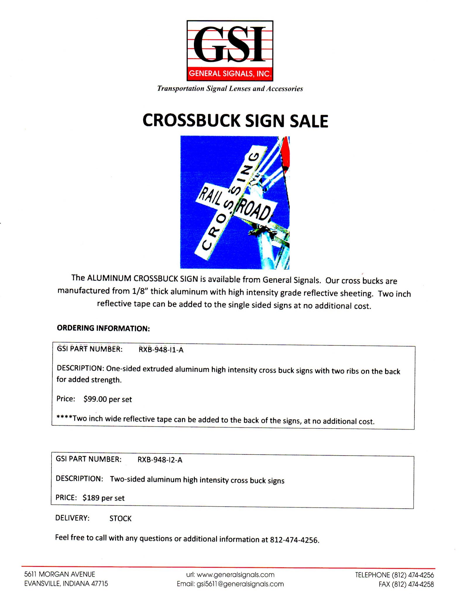 Railroad Crossbucks